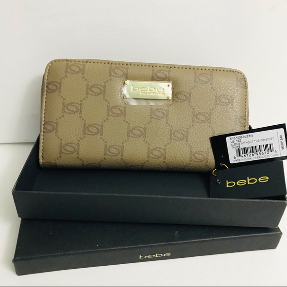 bebe | Bags | Nwt Bebe Alexis Wallet In Box | Poshmark